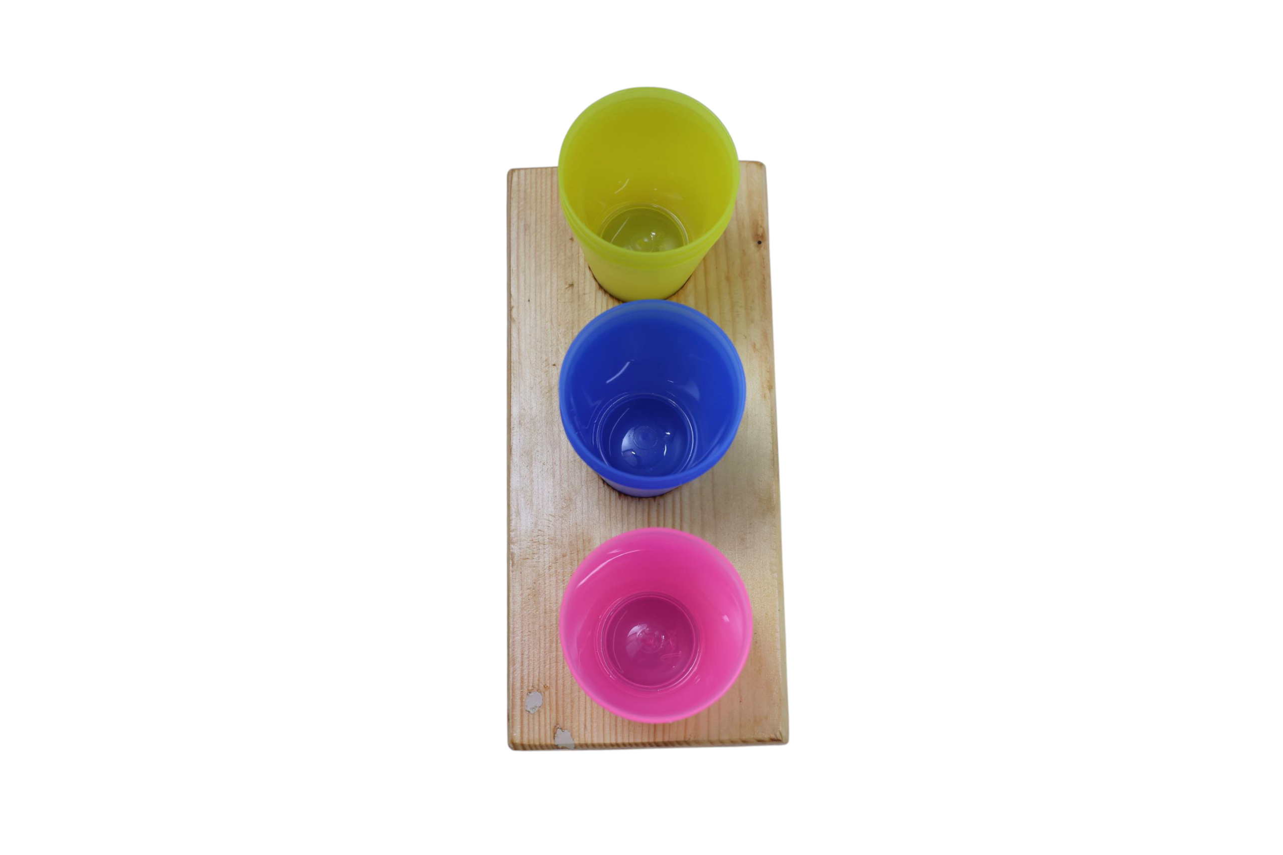 Color Matching Cup & Slot Toy – Wooden Sorting Activity for Toddlers ...